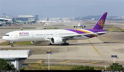 Hs Tkq Thai Airways Boeing 777 3aler Photo By Gz T16 Id 1086523
