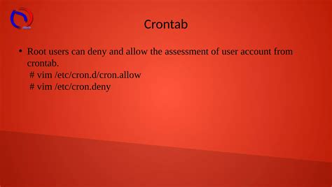 Crontab Pdf Operating Systems Computer Software And Applications