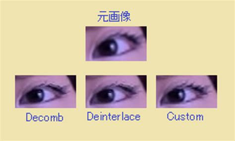 【handbrake】deinterlaceとdecombを比較してみた【インターレース解除】 Usbメモリー収集家のブログ
