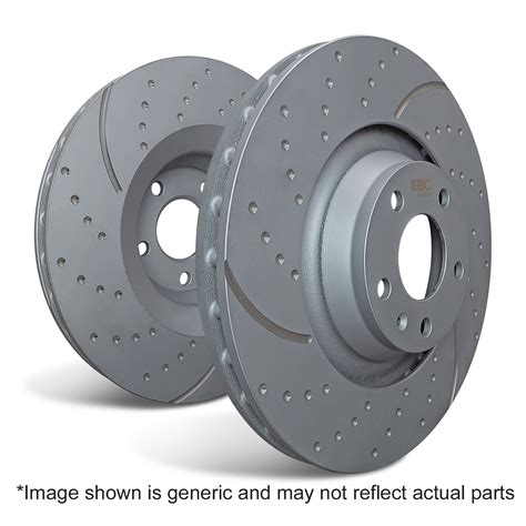 Ebc Brakes Pad And Disc Kit Pd13kr242 Ebc Brake Shop