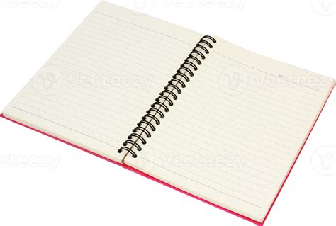 Blank Notebook Mockup 16622966 PNG