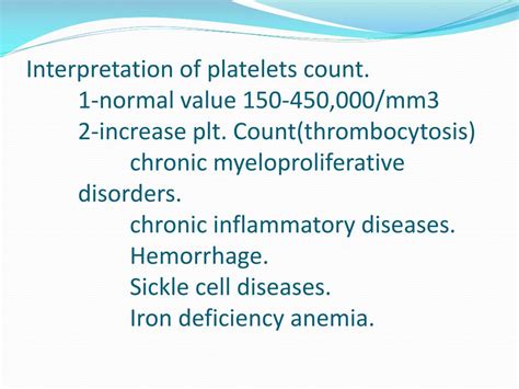 What Is A Platelet Estimate At Lara Tolmie Blog