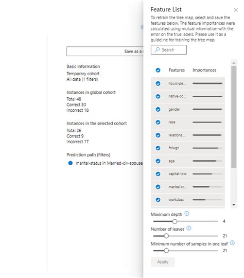 在 Azure Machine Learning 工作室中使用負責任 Ai 儀表板 Azure Machine Learning