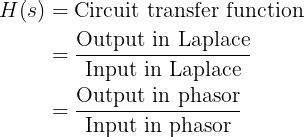 Circuit Transfer Function And Examples Wira Electrical