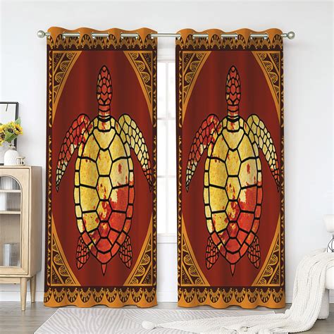 Turtle Window Curtains