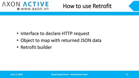 Dn Scrum Breakfast Api Automation Testing Using Retrofit And Cucumber Ppt