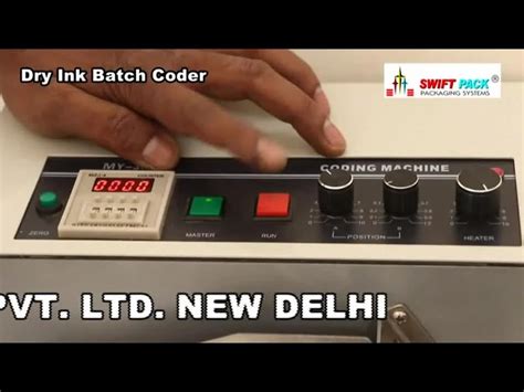 Manual Batch Coder At Best Price In New Delhi By Shri Vinayak Packaging Machine Pvt Ltd Id