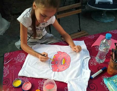 Роспись футболок Мастер класс для детей своими руками