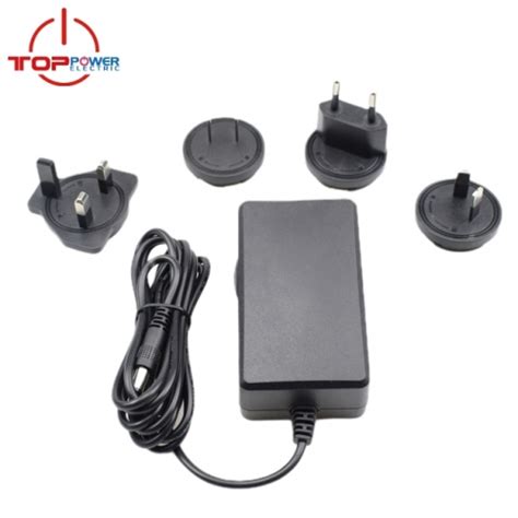 Interchangeable Plug V A Ac Adapter Multi Plug V A Power Adapter V A Power Supply V