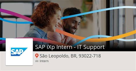 Gisele Oliveira On Linkedin Job Sap Ixp Intern It Support At Sap
