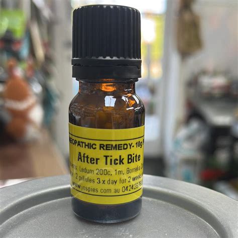 After Tick Bite Homeopathic Remedy Aroha Health By Jo Spies
