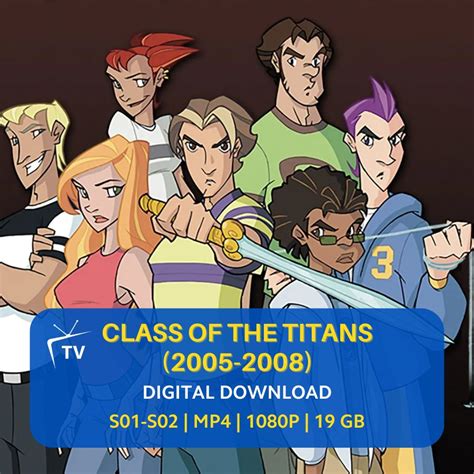 Class Of The Titans 2005 Tv Series Digital Download Greek Mythology