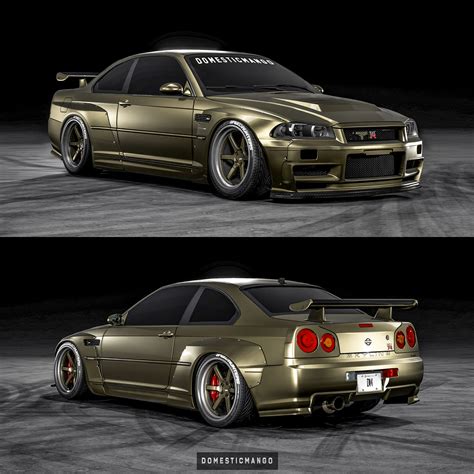 Domesticmango The Millennium Jade Bmw R34 Gtr Nissan
