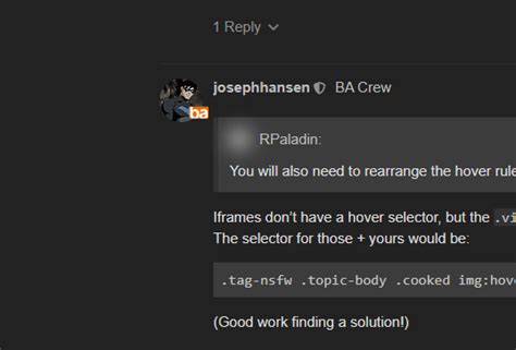 Something Not Right With NSFW Hover Blender Artists Website Support Blender Artists Community