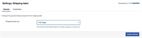 how to customize woocommerce shipping labels webtoffee