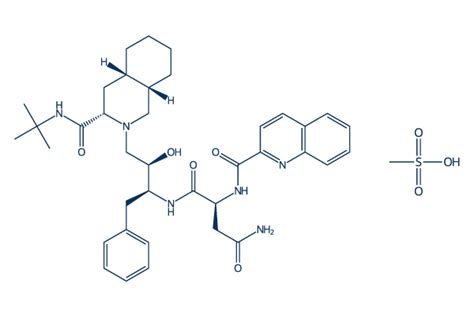 Saquinavir Mesylate 99 05 Hplc In Stock Hiv Protease Inhibitor