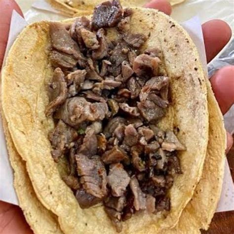 Tacos De Cecina Tacos De Cecina Comida Dulces