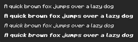 Minecraft Standard Bold Font Fonts U Com