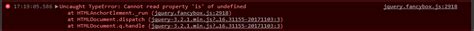 Cannot Read Property Is Of Undefined Issue 1686 Fancyapps Fancybox GitHub