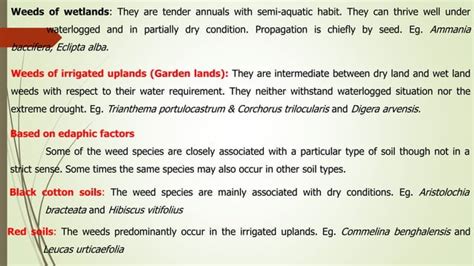 4 Classification Of Weeds 1pptx In This We Talk About Weed Pptx