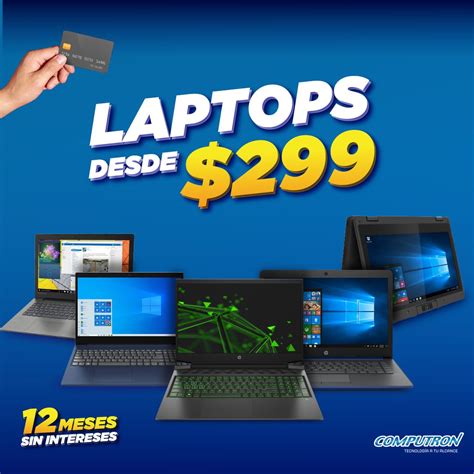 Computron ¡ahora Puedes Comprar Tu Laptop Fácil Y