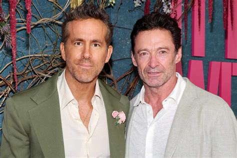 Hugh Jackman Ryan Reynolds Support Blake Livelys It Ends With Us