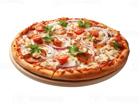 Ai Generated Delicious Italian Pizza Fastfood Png Photo 38116246 Png