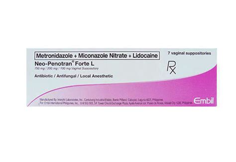 Vaginal Suppository Metronidazole