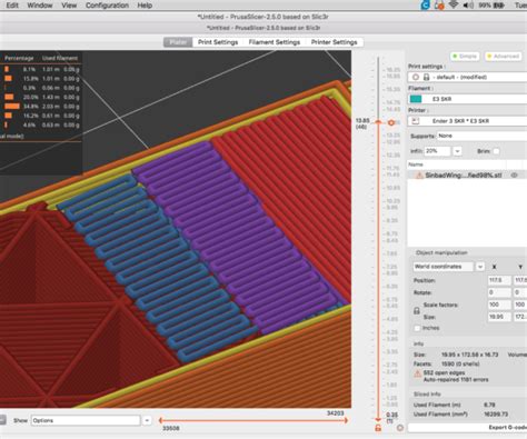 No Real Control Over Horizontal Shells Fill Angle Prusaslicer