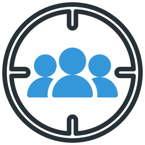 Icono De Público Objetivo Generic Mixed