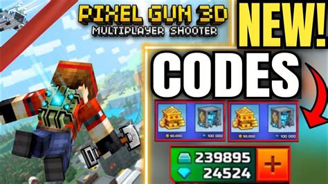 All New 💯 Pixel Gun 3d Promo Codes 2023 Pixel Gun 3d Codes 2023