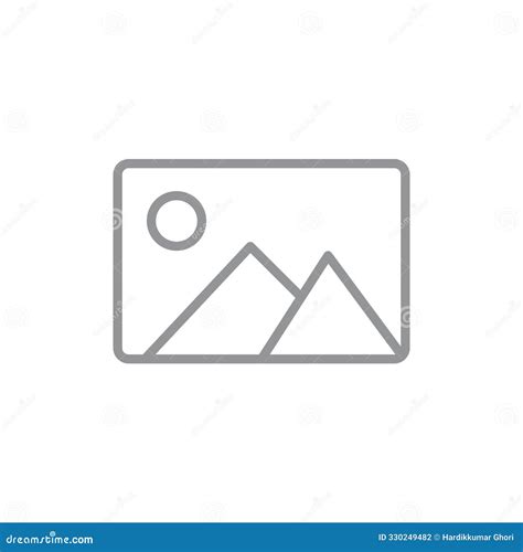 Image Not An Available Icon Stock Vector Illustration Of Missing Background 330249482