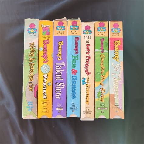 Barney And Friends Vhs Tapes For Sale Ebay
