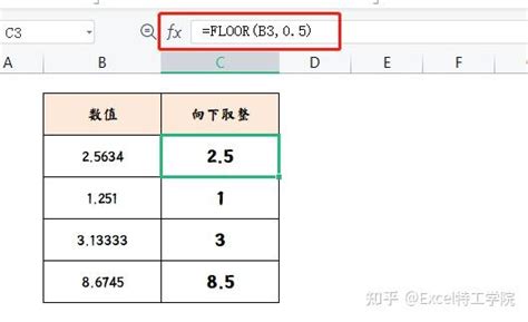 Excel取整函数，你都知道嘛？ 知乎