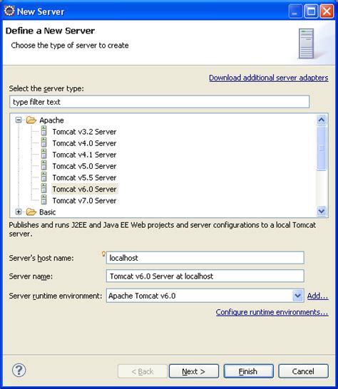 Premiers Pas Avec Tomcat Dans Eclipse