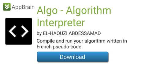 Algo Algorithm Interpreter For Android Free App Download