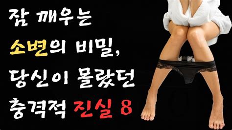 잠 깨우는 소변의 비밀 당신이 몰랐던 충격적 진실 8가지 Youtube