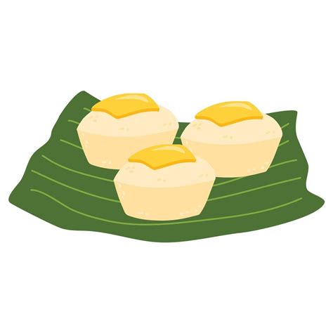 Easy Puto Recipe Filipino Steamed Rice Cakes 52699798 Vector Art At