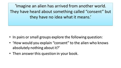 Consent Pshe Teaching Resources