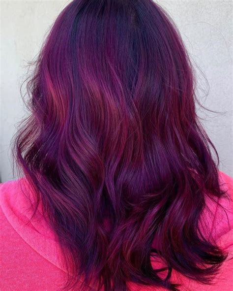 24 Magical Red Purple Hair Ideas For 2024 Red Purple Hair Reddish