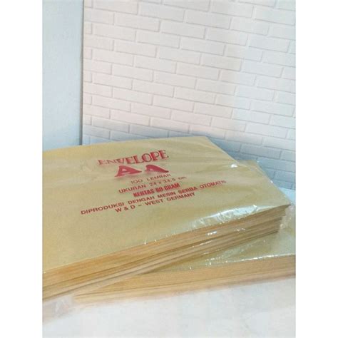 Jual Amplop Coklat Aa Folio Amplop Casing Folioamplop Dinas Folio