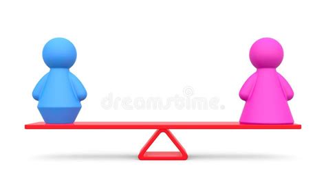 Sex Equality Stock Illustration Illustration Of Scales 27854434