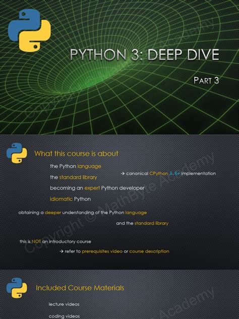 Python Deep Dive 3 Pdf Computer Programming Algorithms And Data Structures