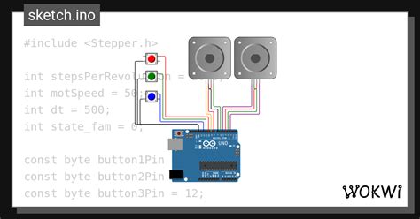 State Machine Wokwi Esp32 Stm32 Arduino Simulator