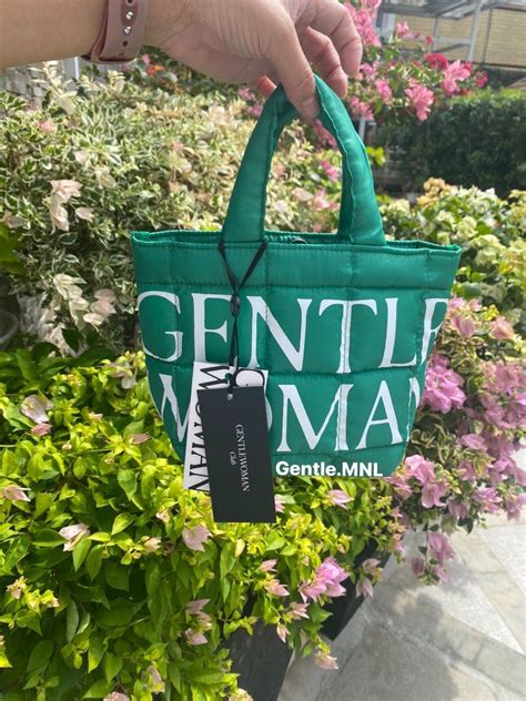 Gentlewoman Small Puffer Bag In Green Womens Fashion Bags And Wallets