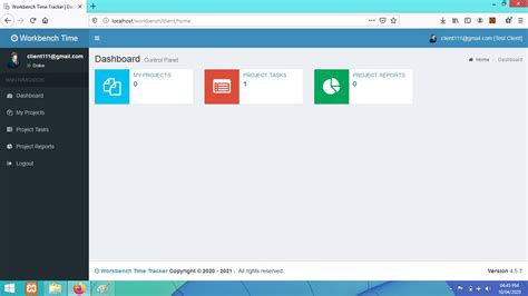 Workbench Project Time Tracker Php Codeigniter For 40 Codeclerks