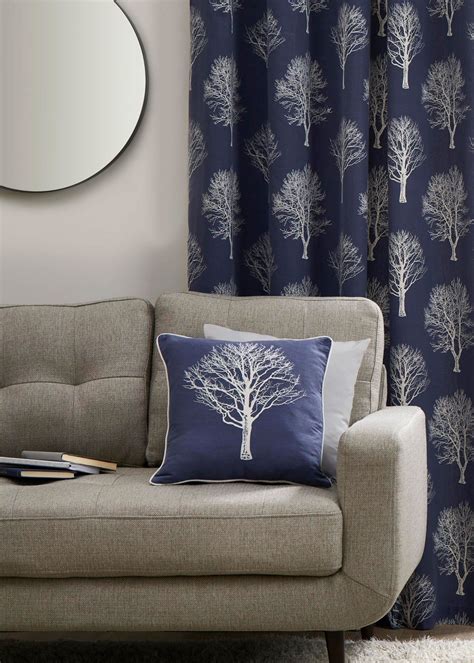 Fusion Woodland Trees Filled Cushion Matalan