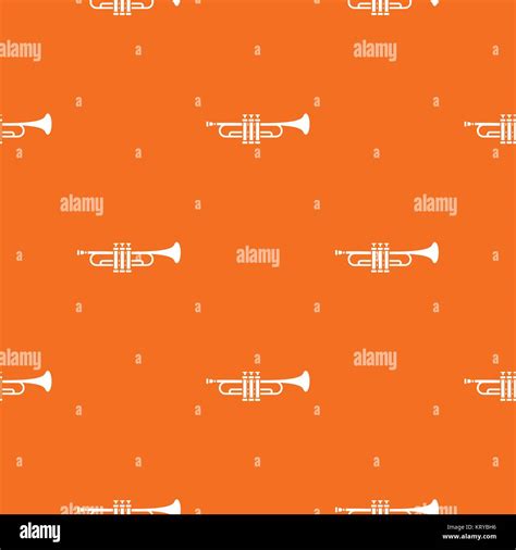 Brass Trumpet Pattern Seamless Stock Vector Image And Art Alamy