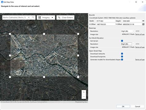 Build Cities With Get Map Data—arcgis Cityengine Resources Documentation