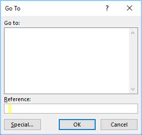 Use Excel Name Box For Navigation And Selection Shortcuts For Microsoft Office